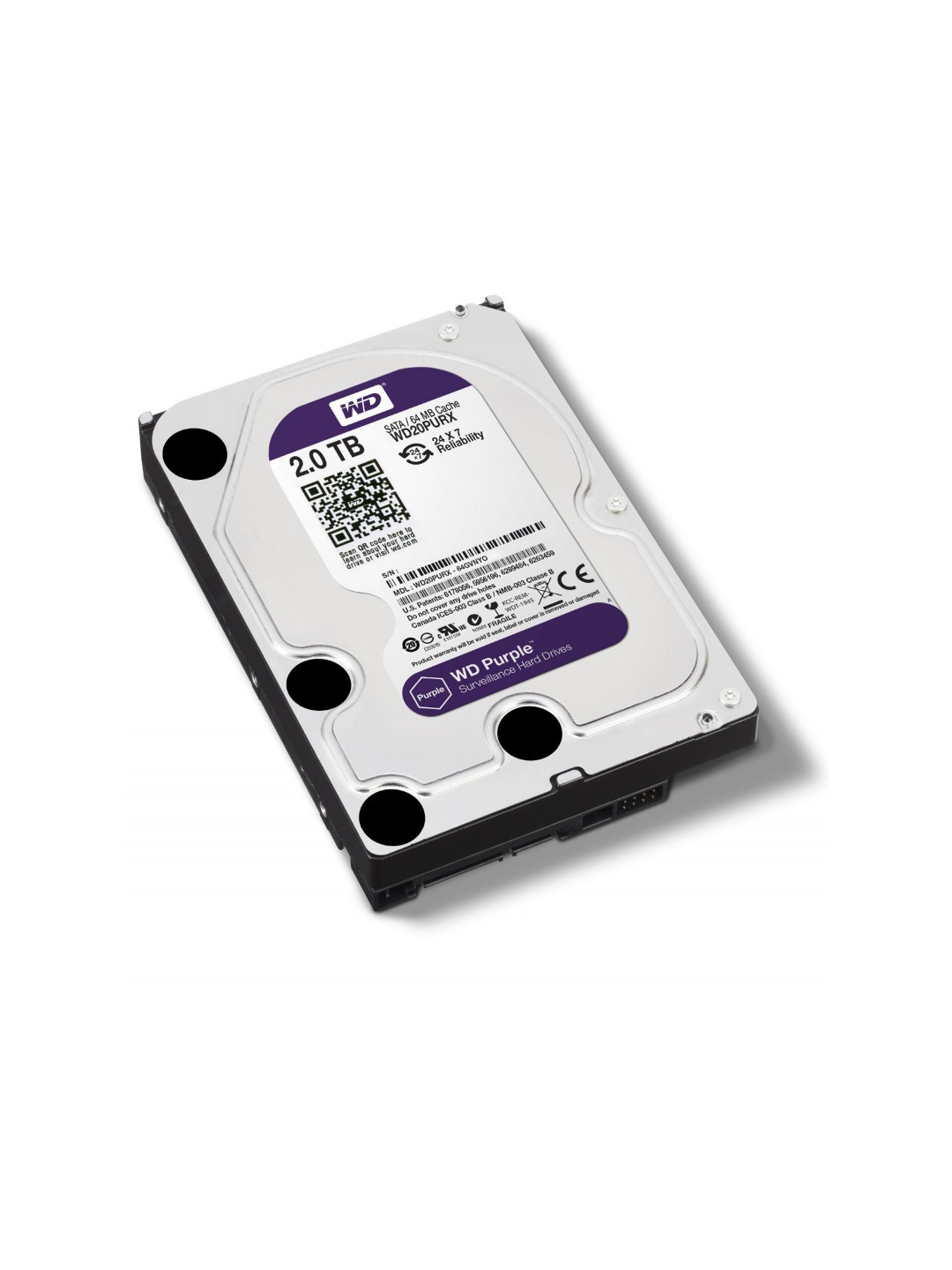 WD20PURX - DISCO HDD 2TB PURPLE | FOCALSYSTEM | RIO TNTO | PORTO | Home ...